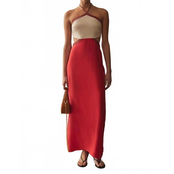 SANCIA | Dresses | New Sancia Hazel Maxi Dress In Scarlet | Poshmark